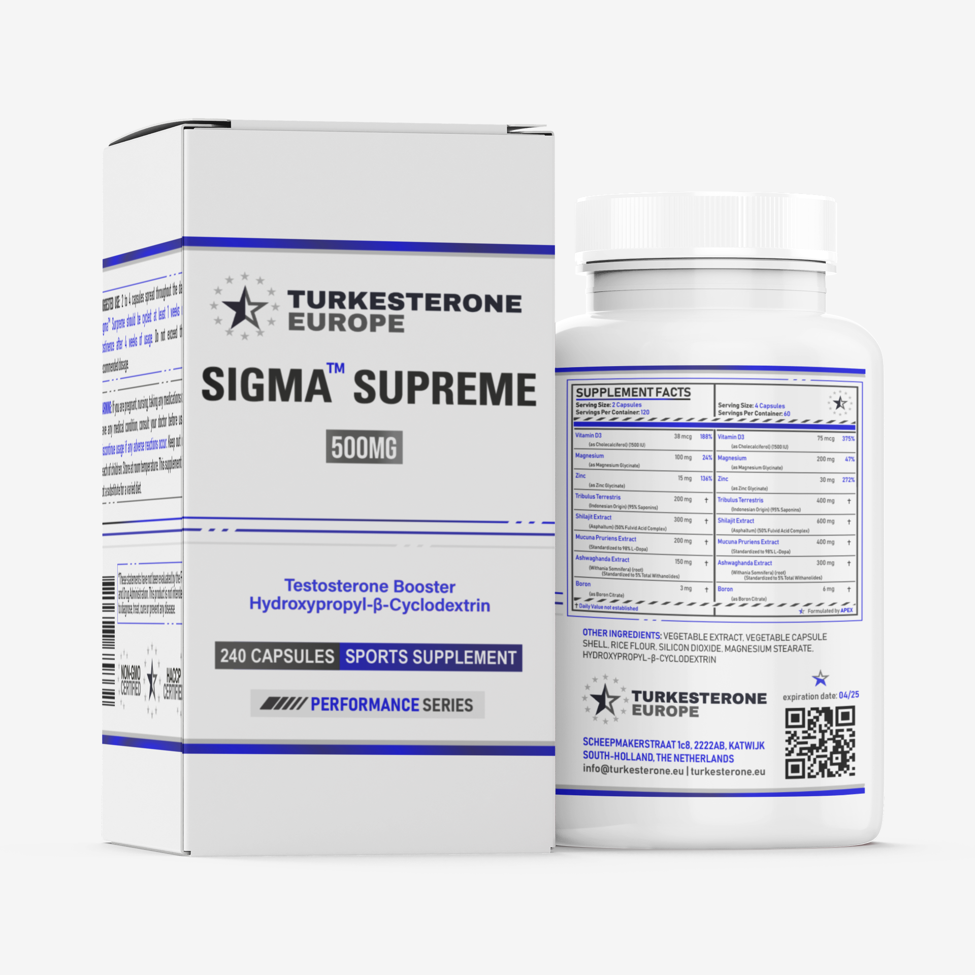 Sigma™: The Supreme Testosterone Booster (+300-400 ng/dl) – Apex